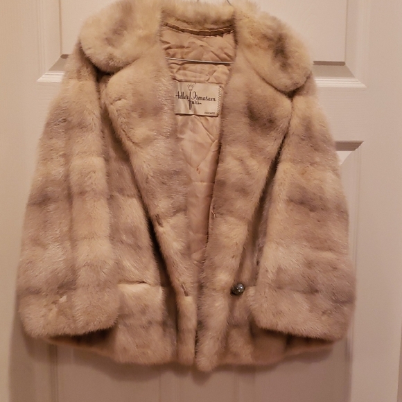Adler Furs | Jackets & Coats | Vintage Fur Elegant Cream Teddy Jacket ...